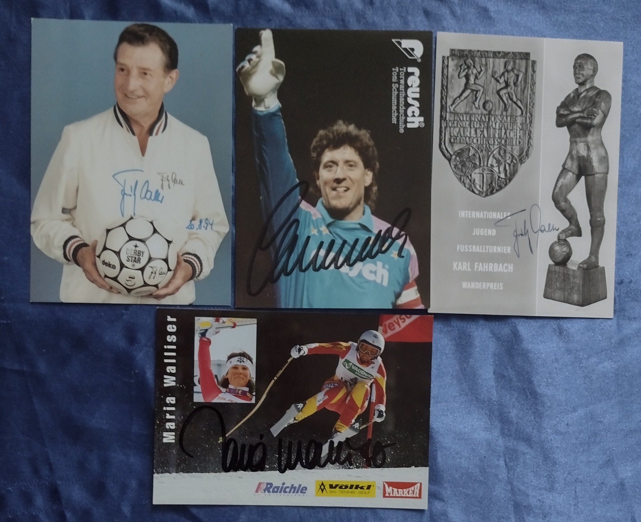 Photos and Postcards of German Football Players and Athletes With ...