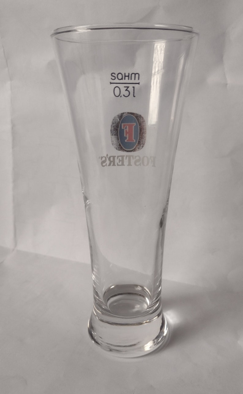 Foster's Australian Lager Beer Pilsner Glass 0.3L Collectible Beer ...