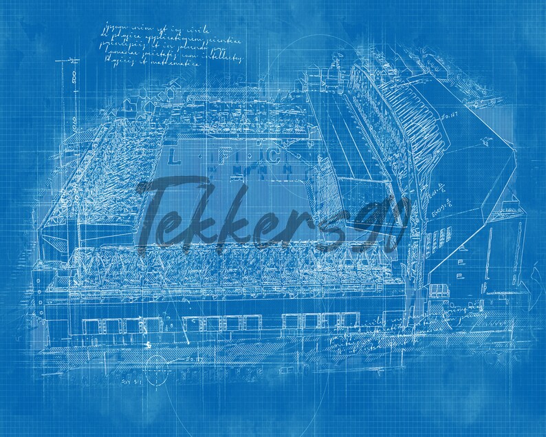 Printable Liverpool FC Anfield Stadium Architecture , Liverpool ...