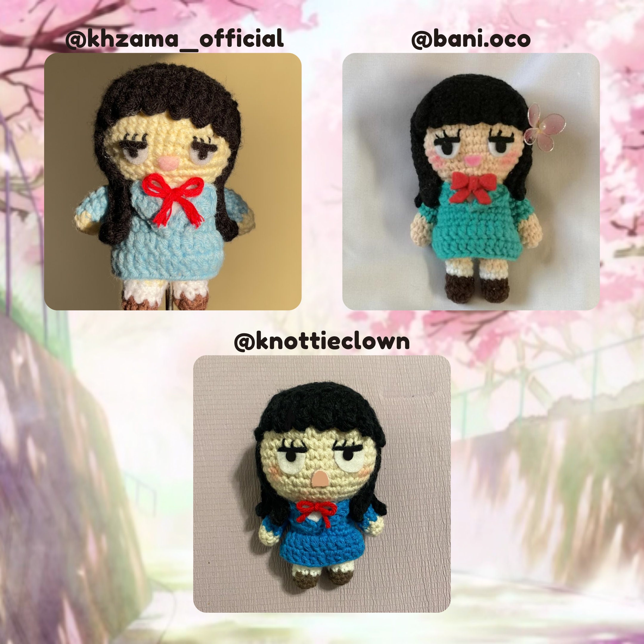 Sawako Kimi Ni Todoke Inspired Crochet Doll Pattern PDF PATTERN ONLY - Etsy