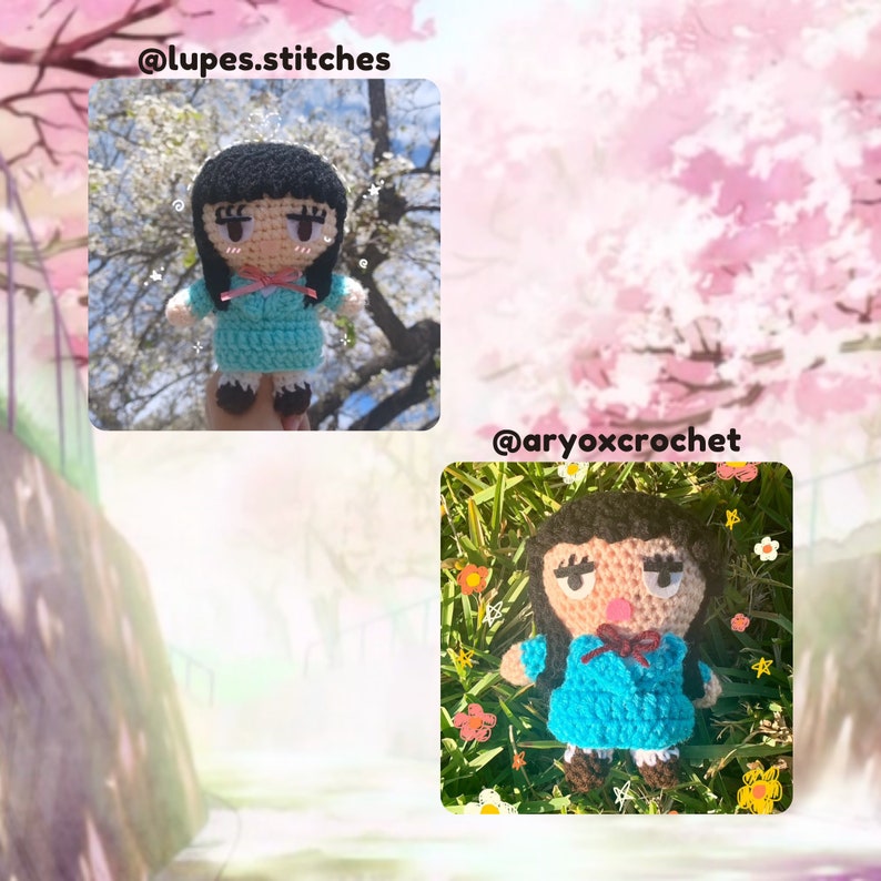 Sawako Kimi Ni Todoke Inspired Crochet Doll Pattern PDF PATTERN ONLY - Etsy