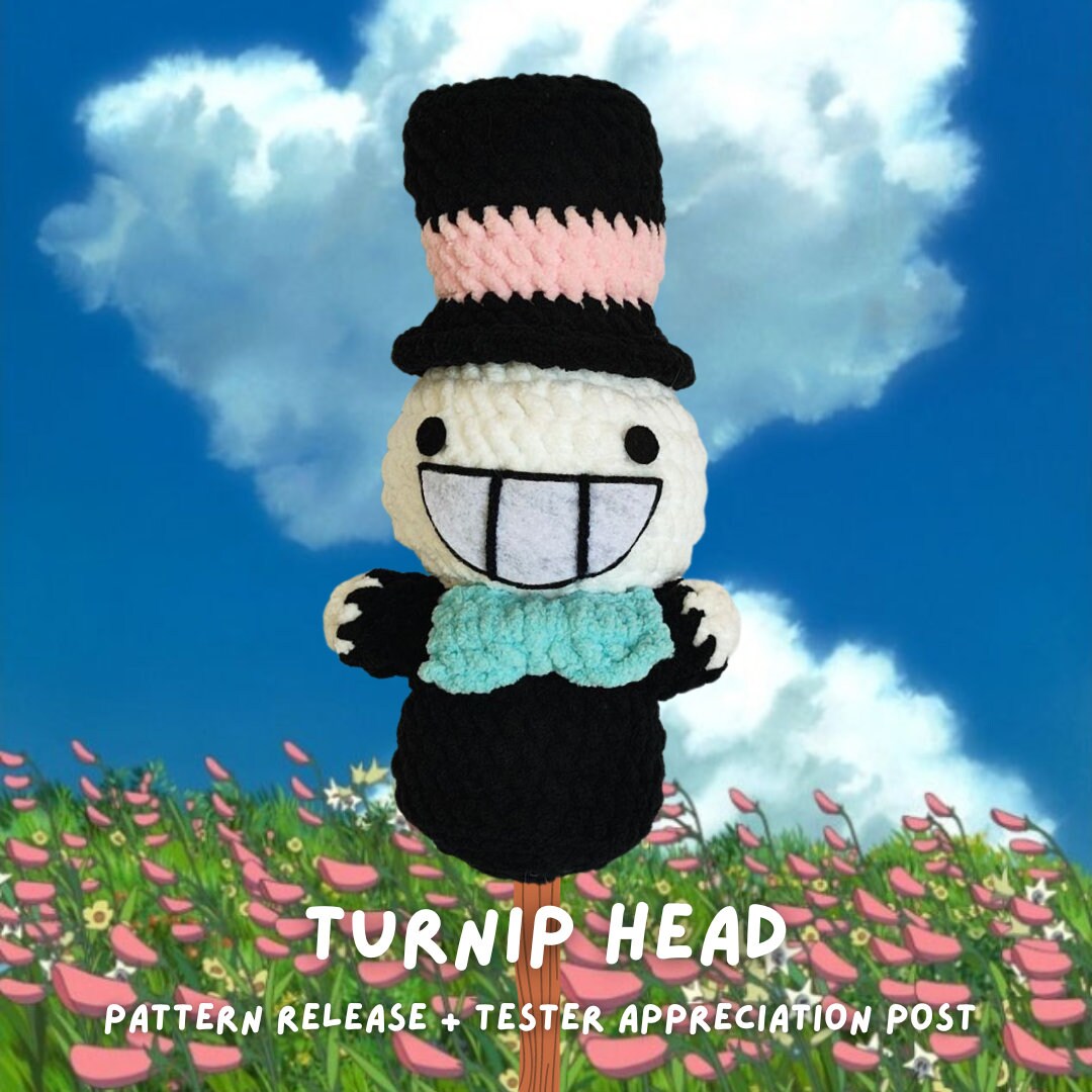 Chibi Turnip Head Scarecrow Amigurumi Pattern PDF PATTERN ONLY - Etsy