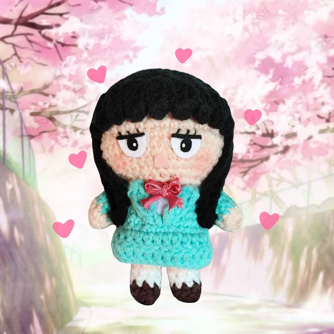 Sawako Kimi Ni Todoke Inspired Crochet Doll Pattern PDF PATTERN ONLY - Etsy