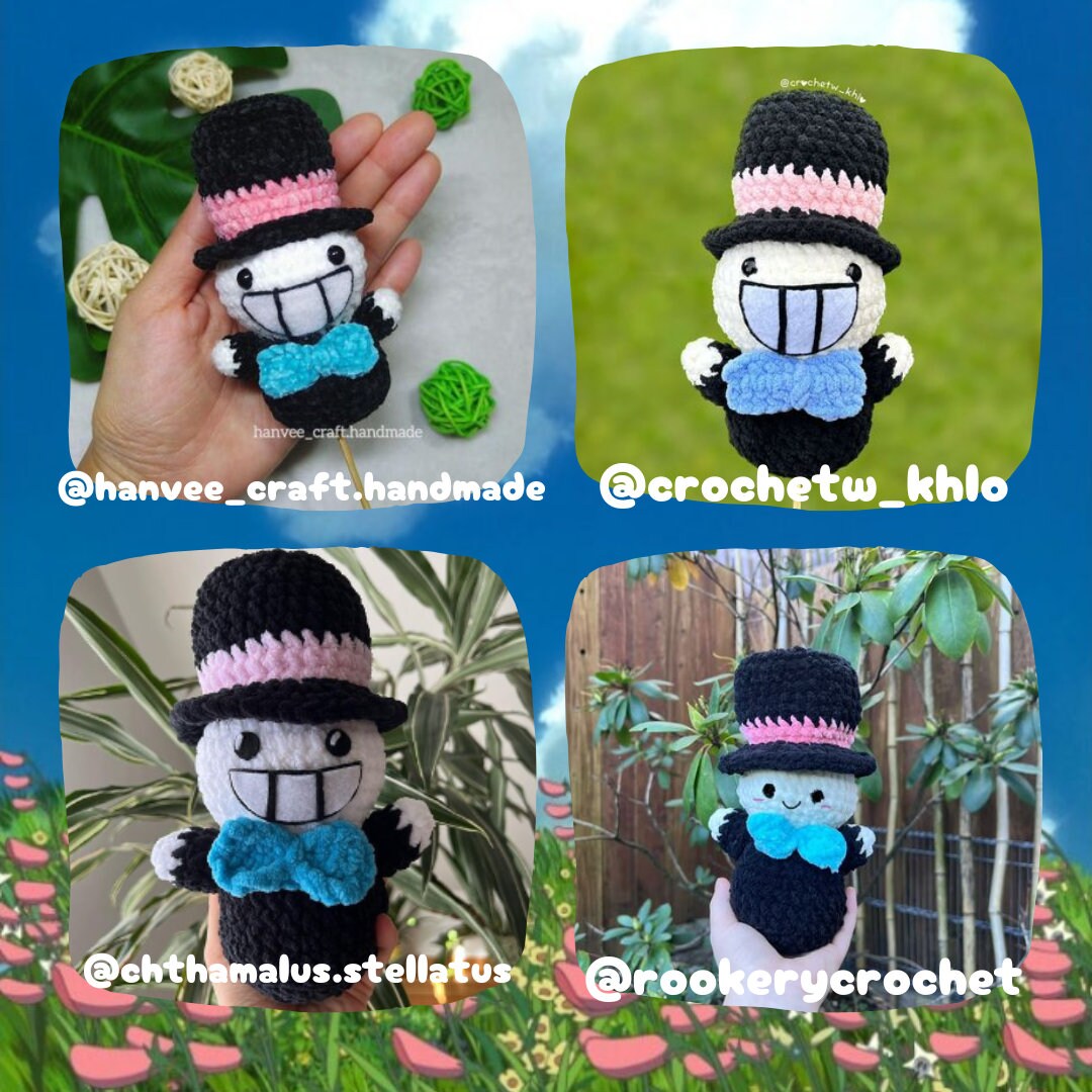 Chibi Turnip Head Scarecrow Amigurumi Pattern PDF PATTERN ONLY - Etsy