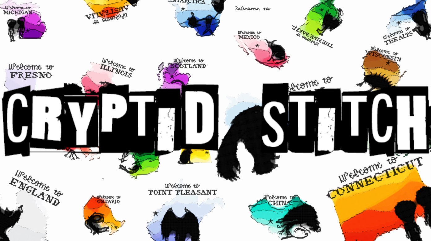 Complete Cryptid Collection - Welcome to Series - Cryptid Cross Stitch ...