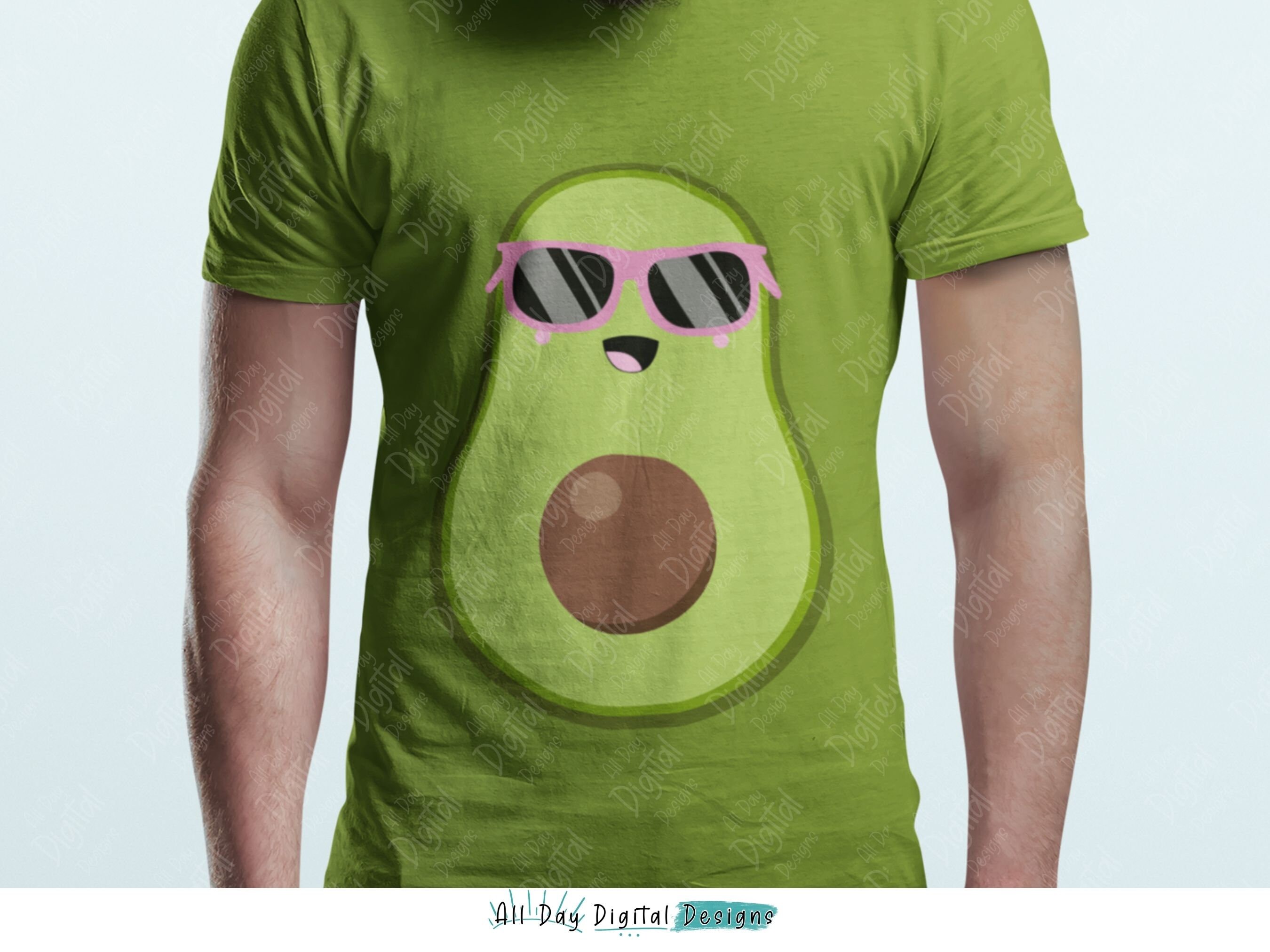 Avocado Cool Sunglasses SVG | Clip Art | High Quality Clip Art ...