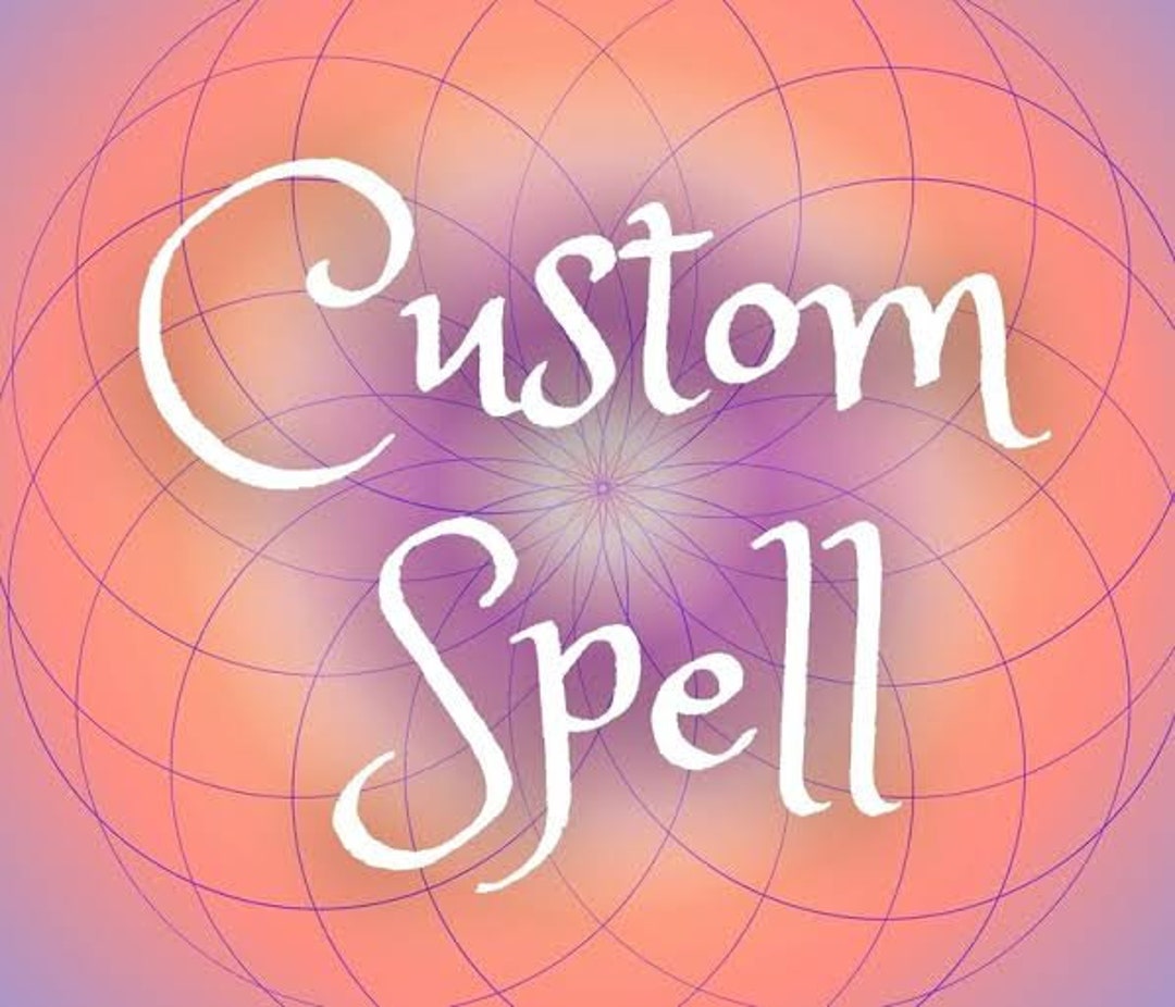 Custom Spell - Etsy