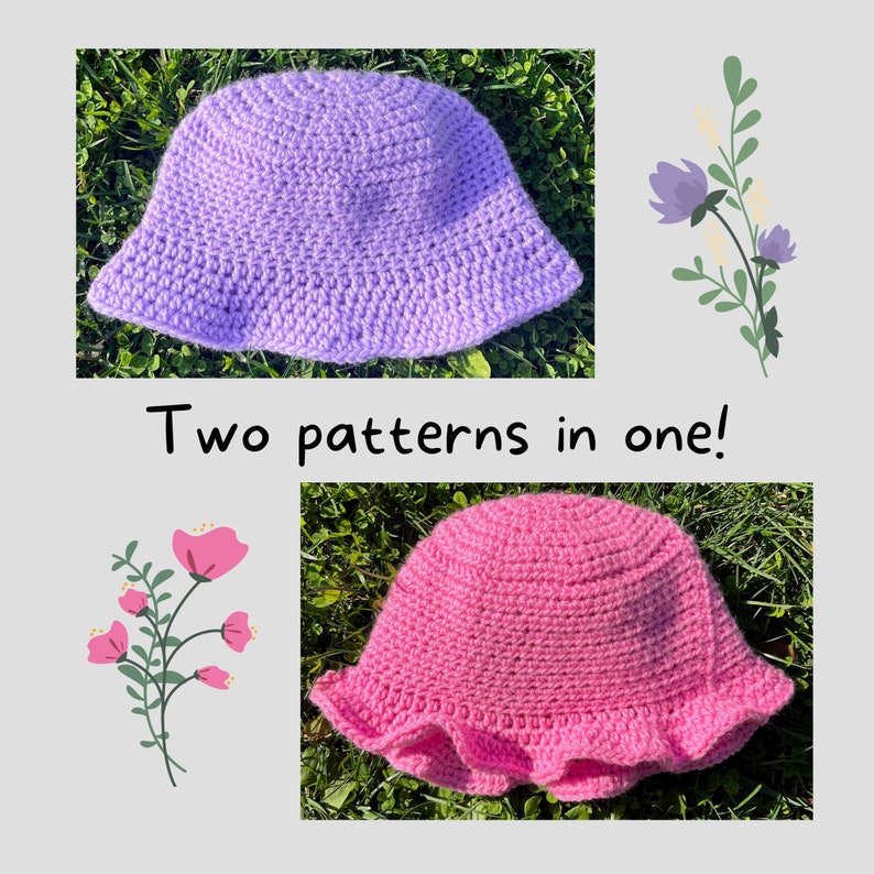 Crochet Bucket Hat Pattern - Etsy