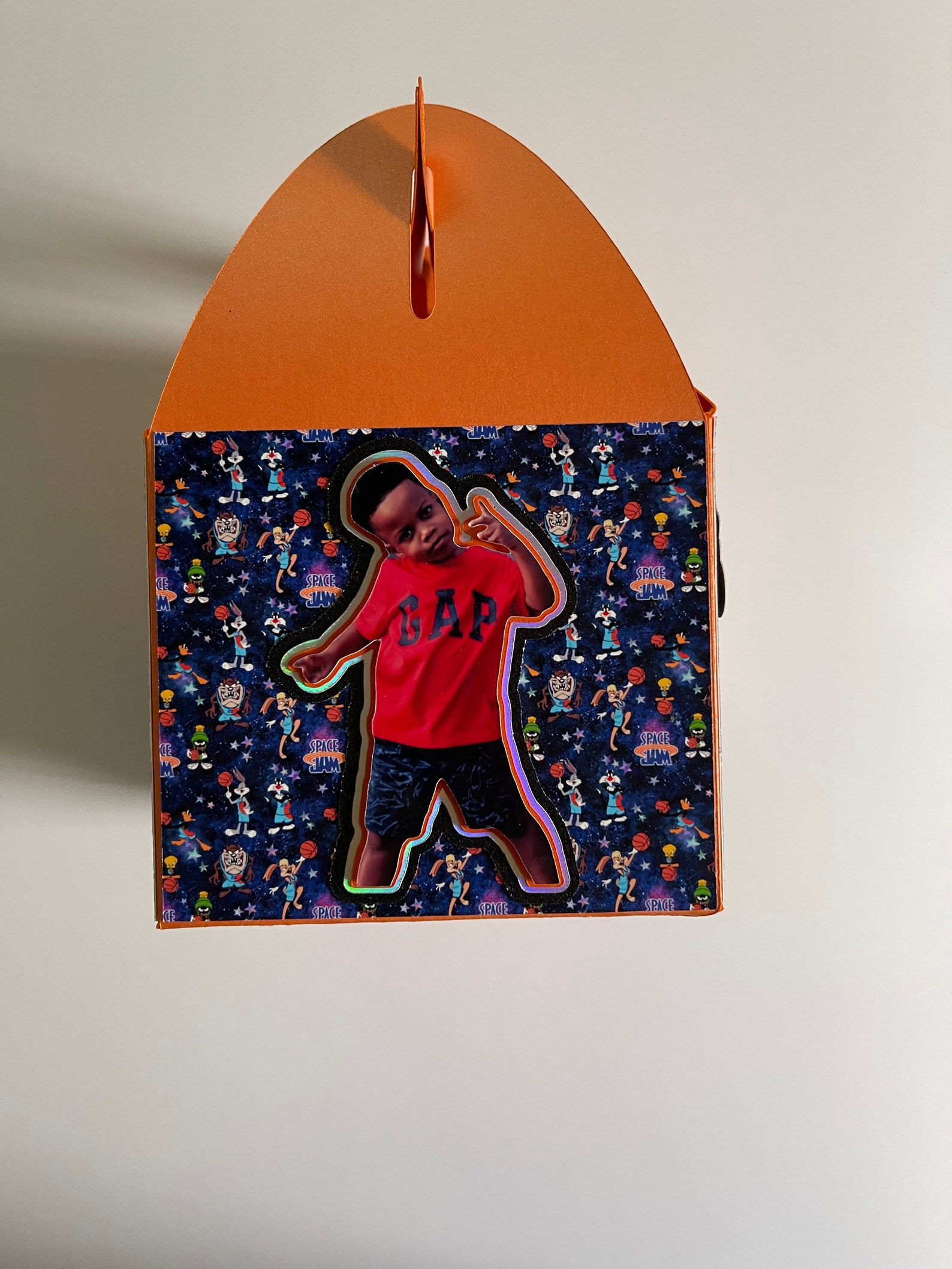 Space Jam Inspired Gable Box Space Jam Inspired Favor Box - Etsy