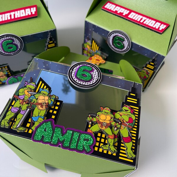 Ninja Turtle Favors - Etsy