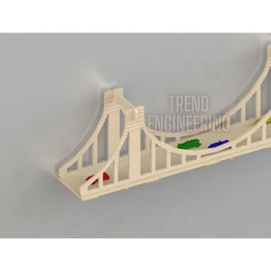 Bridge Wooden Wall Decor Laser Cut Files: SVG and DXF - Etsy