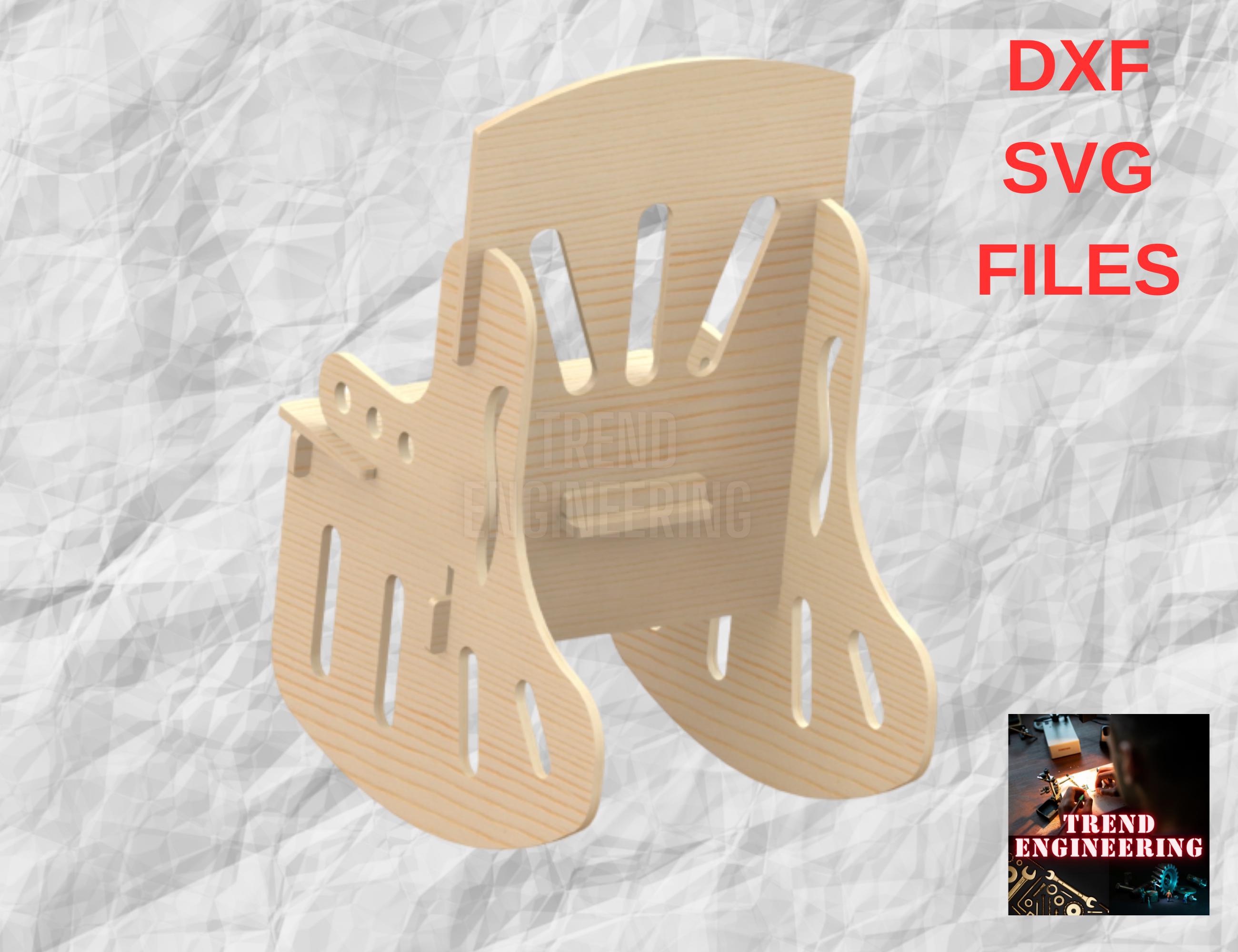 Rocking Chair CNC Cutting Files: DXF, SVG - Etsy