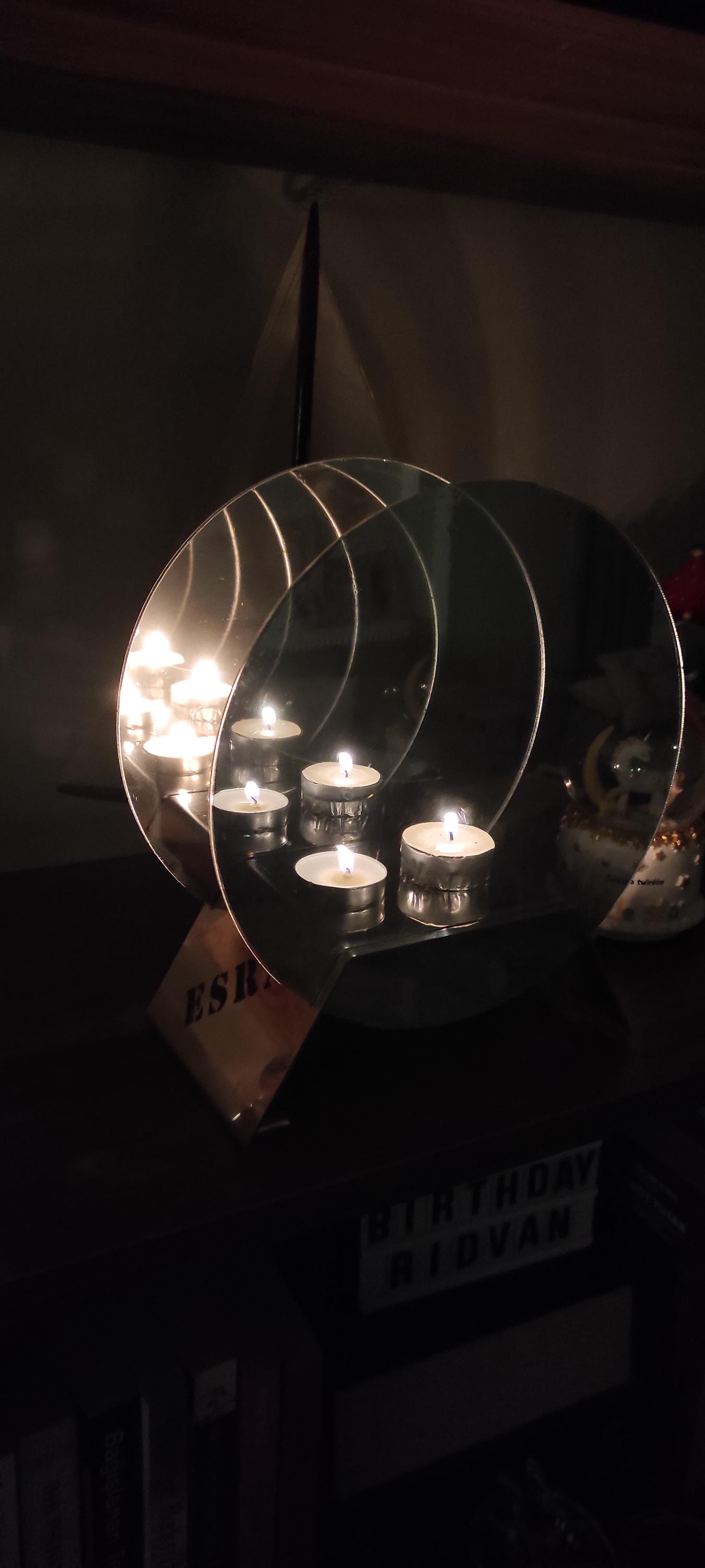 Infinity Mirror Candle Holder DXF Files, Infinity Candle, Infinity ...