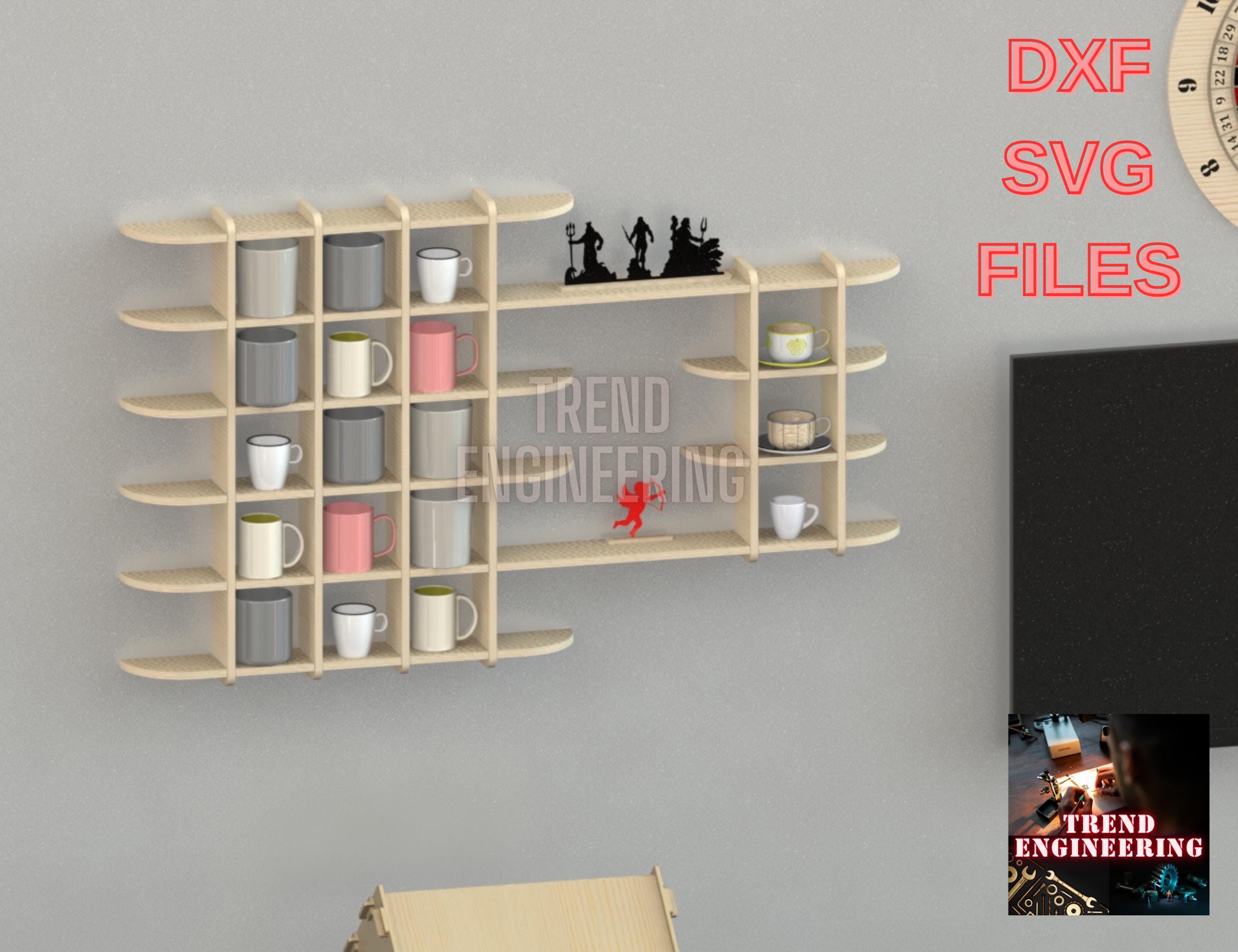 Coffee Mug Display Rack, Coffee Cup Display Rack, Coffee Cup Holder ...