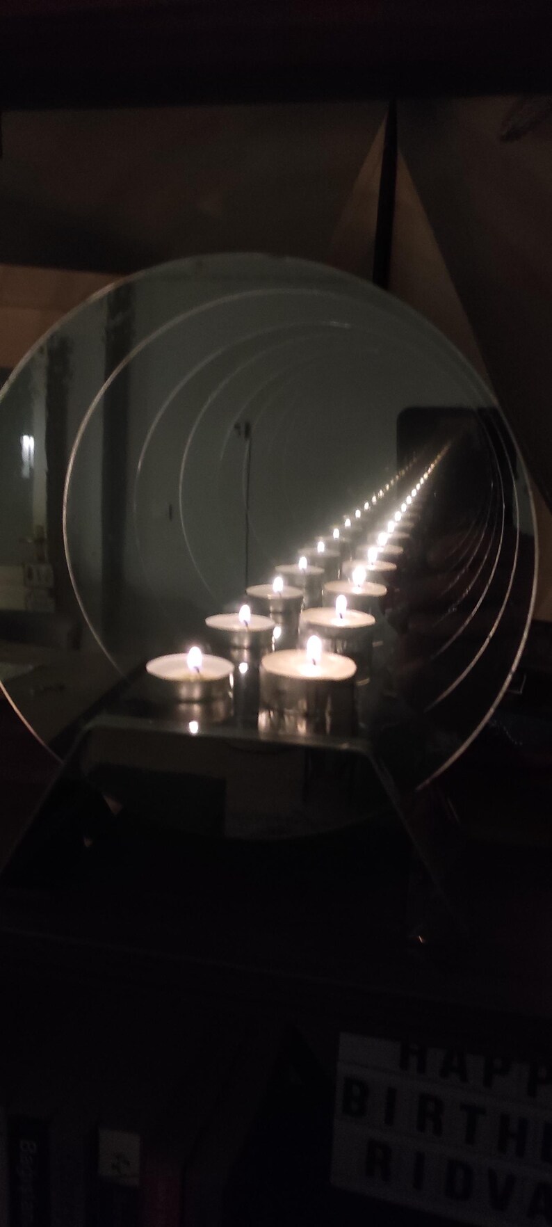 Infinity Mirror Candle Holder DXF Files, Infinity Candle, Infinity ...