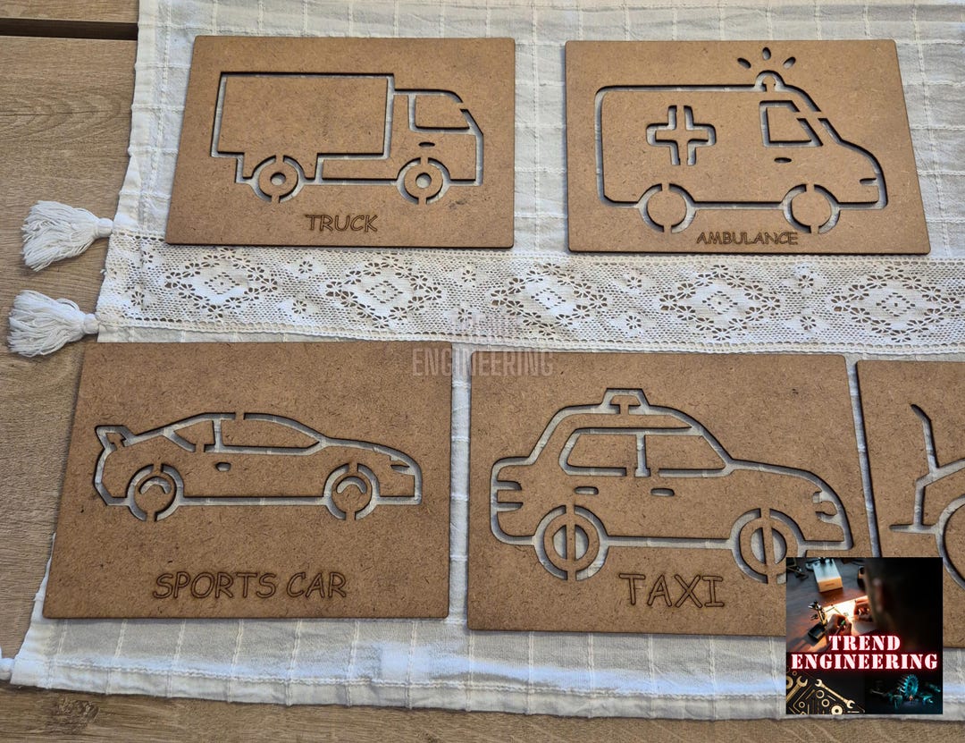 Cars Stencil, Paint Template - Etsy