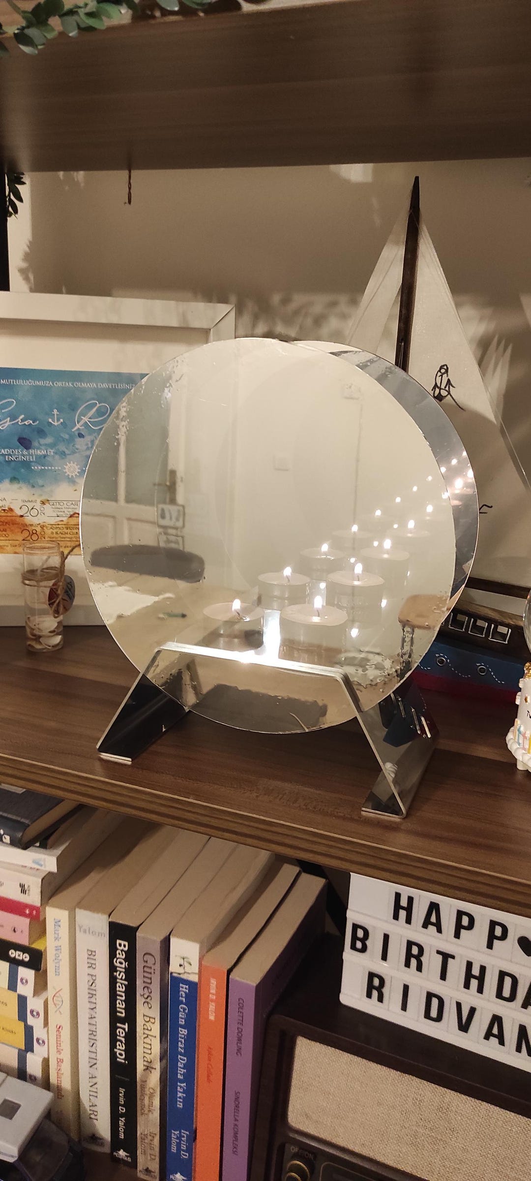 Infinity Mirror Candle Holder DXF Files, Infinity Candle, Infinity ...