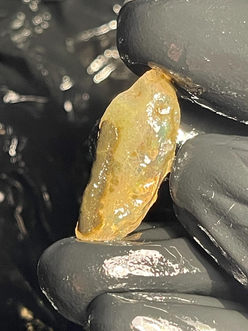 Gorgeous Blue Fire Opal Raw, Bright Flashy Fir Opal Rough, Ethiopian ...