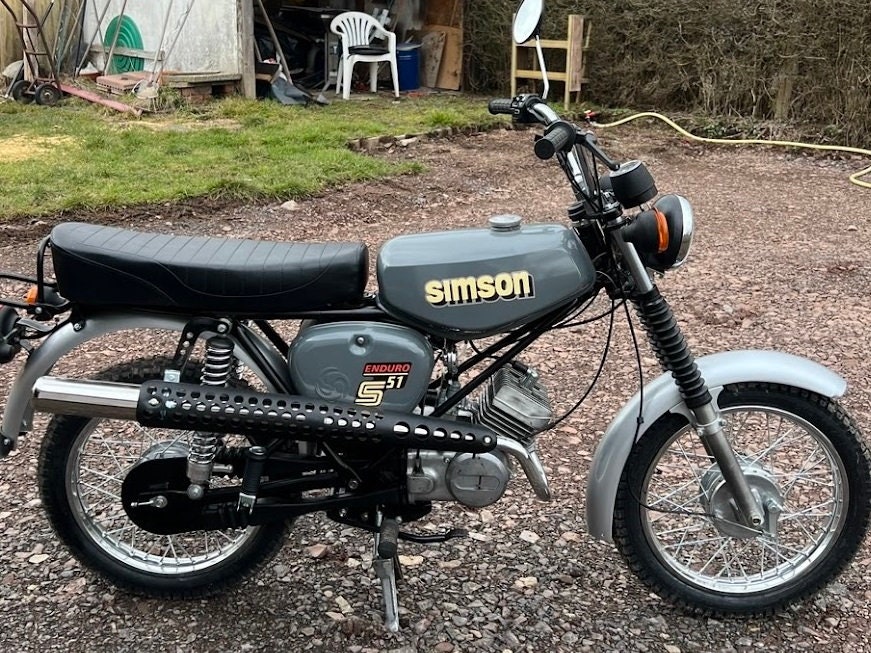 4-piece Simson S51 Enduro Decor Sticker Set - Etsy