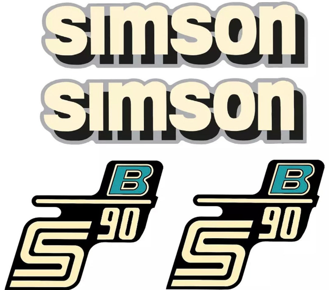 Decor Set Simson S90 B Sticker Set - Etsy