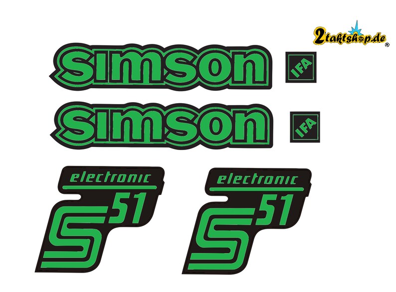 Transparent Simson S51 Electronic Sticker IFA Premium - Etsy