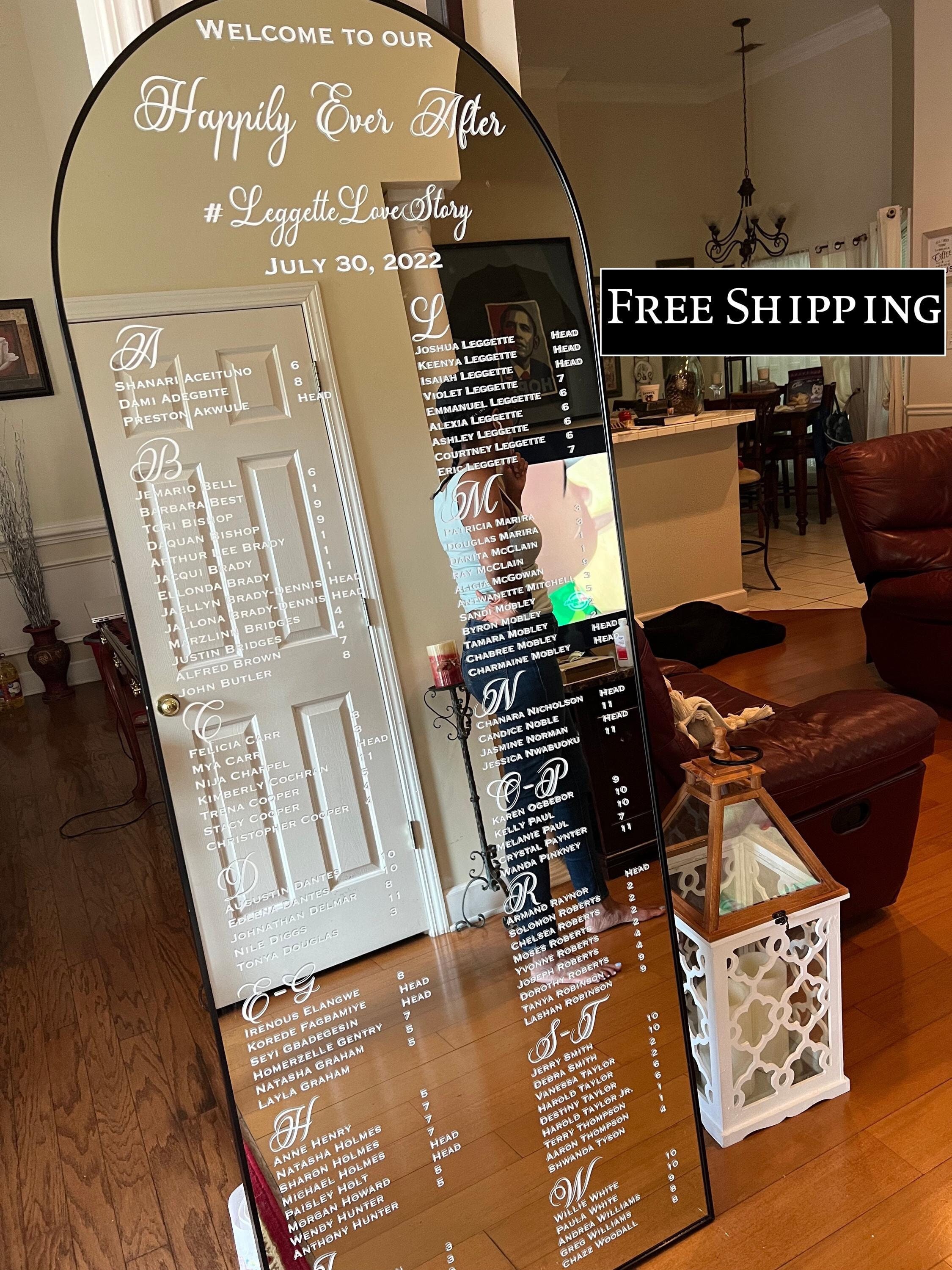 Seating Numbers With Labels