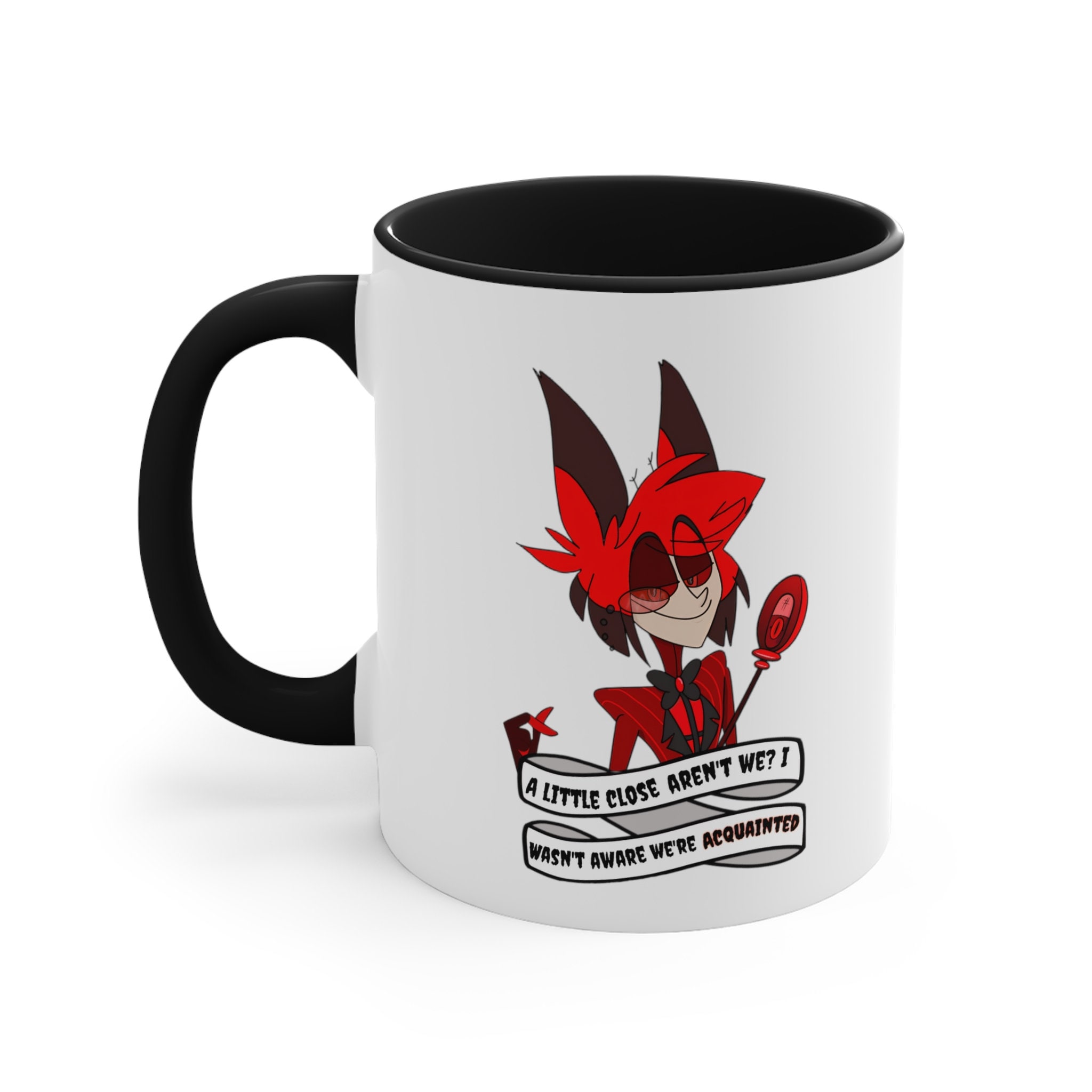 Alastor Hazbin Hotel Accent Coffee Mug 11oz - Etsy