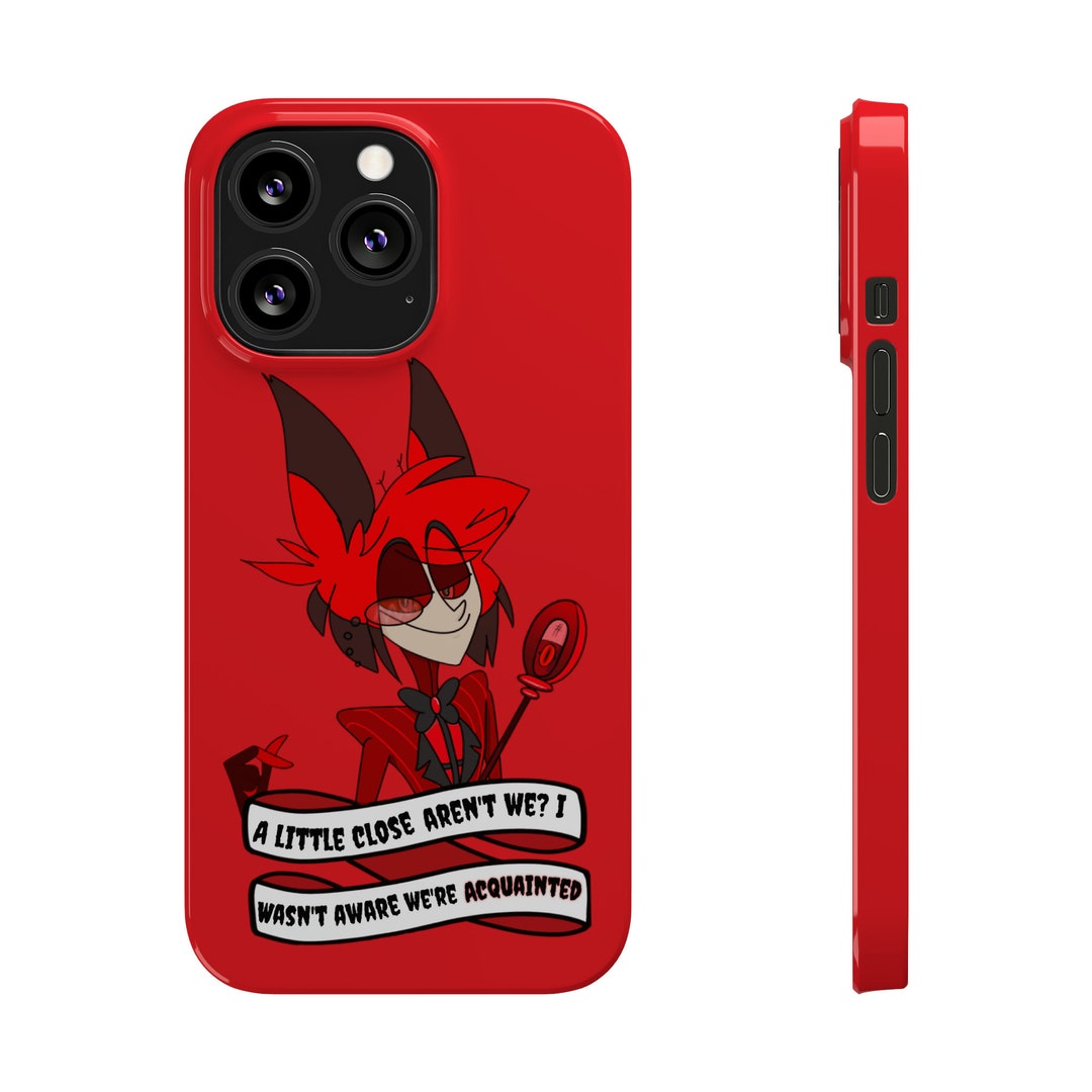 Alastor Hazbin Hotel iPhone Slim Phone Cases - Etsy