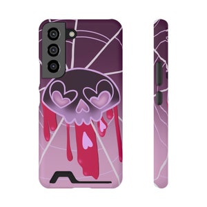 Angel Dust Hazbin Hotel Phone Case With Card Holder iPhone and Samsung ...