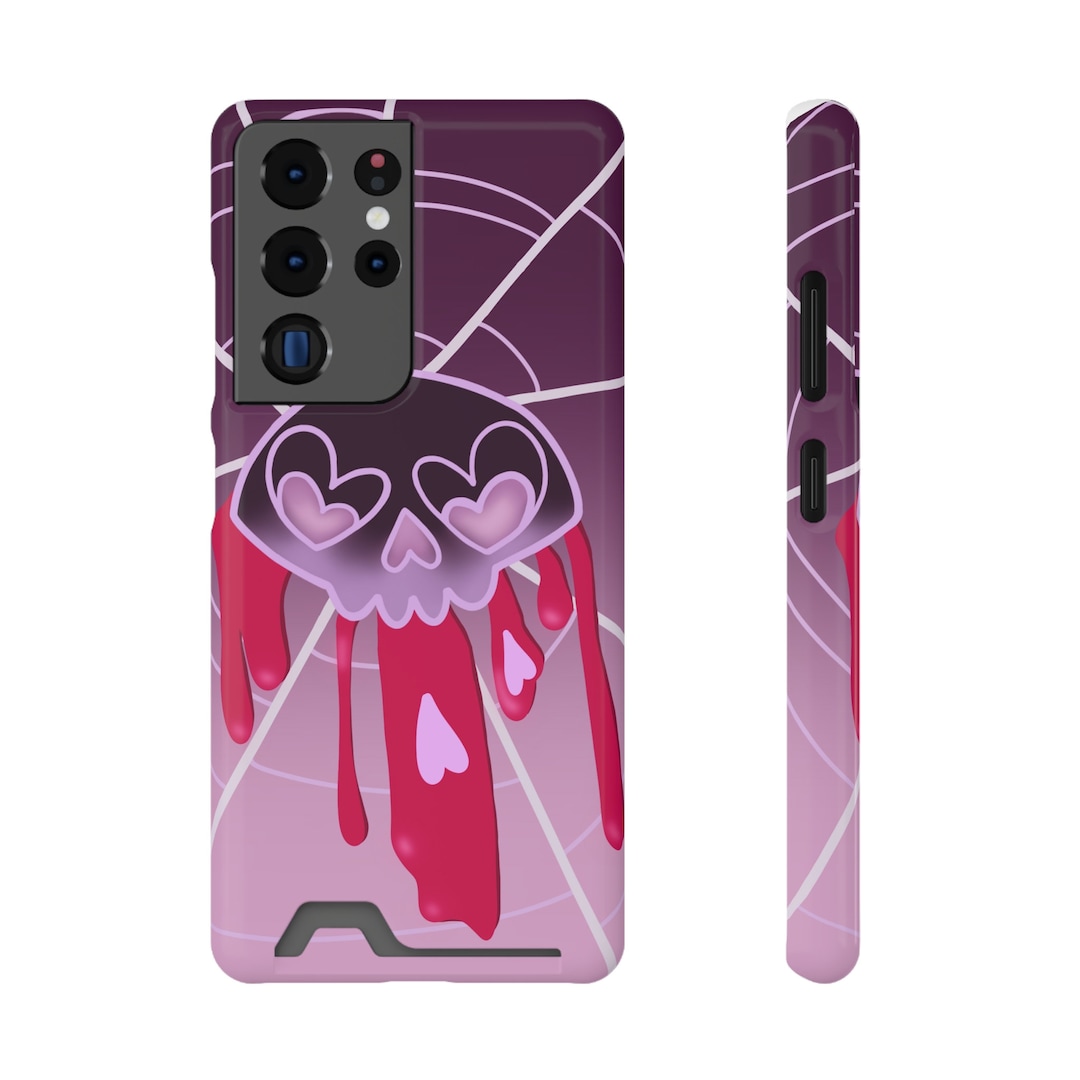Angel Dust Hazbin Hotel Phone Case With Card Holder Samsung 21 Ultra - Etsy
