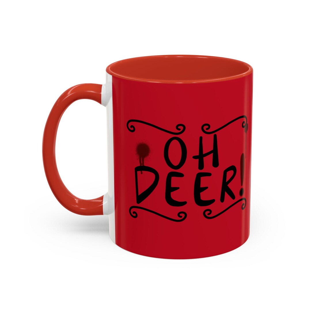 Alastor Hazbin Hotel Character Accent Coffee Mug, 11oz - Oh Deer ...