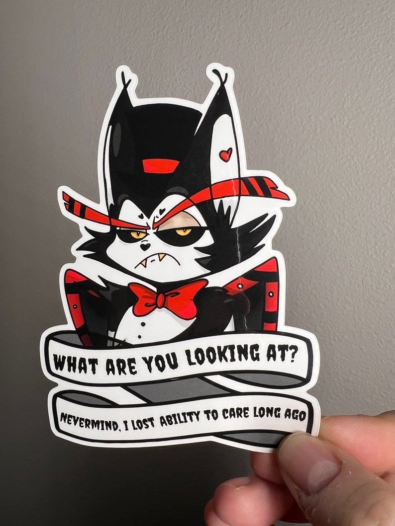 Husk From Hazbin Hotel Bumper Sticker Funny - Etsy