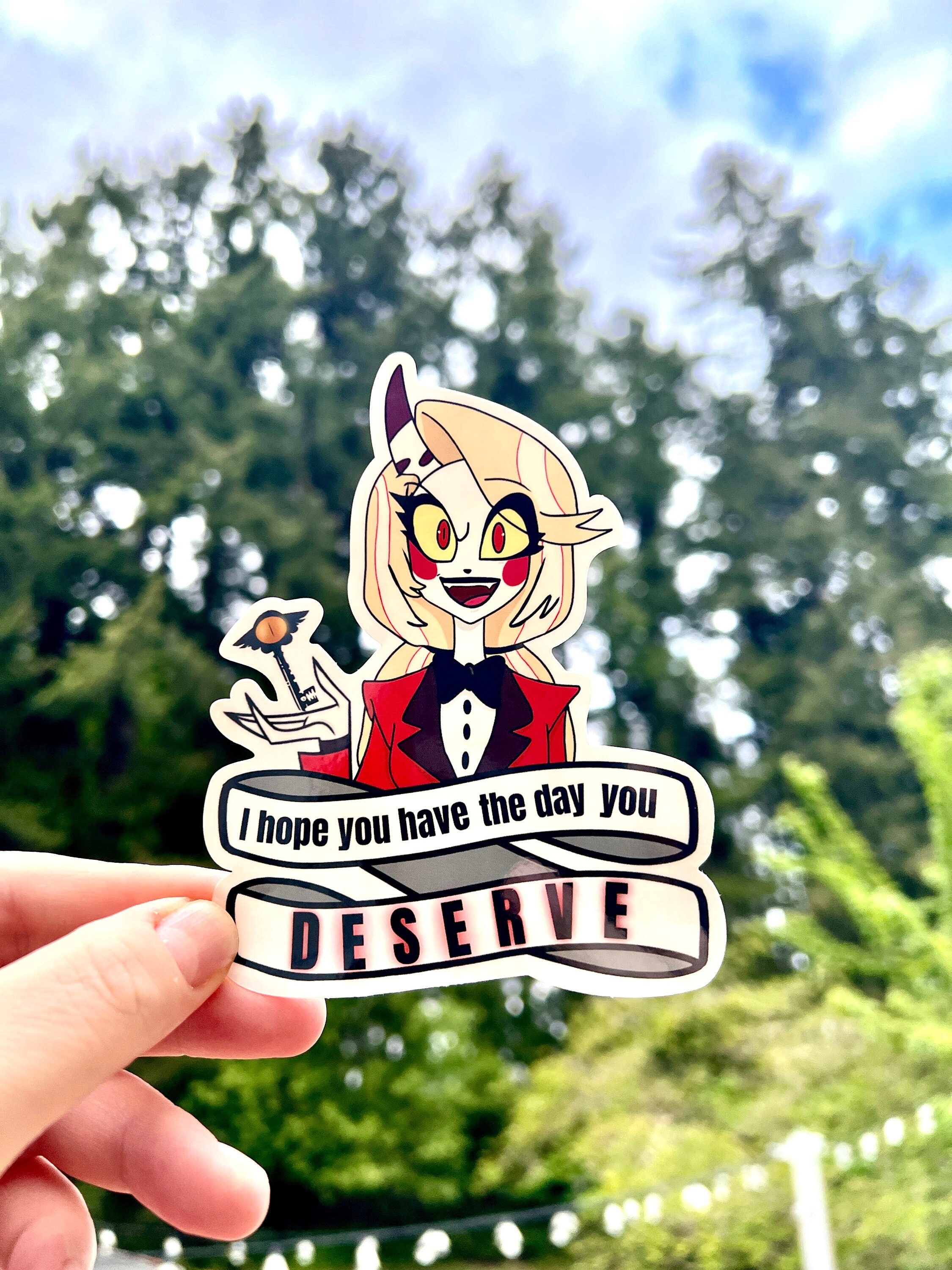 Charlie Morningstar Hazbin Hotel Bumper Sticker I Hope You - Etsy