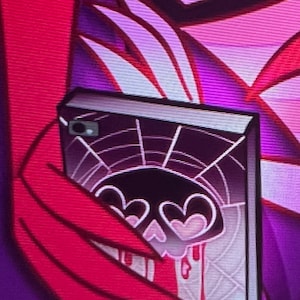 Angel Dust Hazbin Hotel Phone Case With Card Holder Samsung 21 Ultra - Etsy