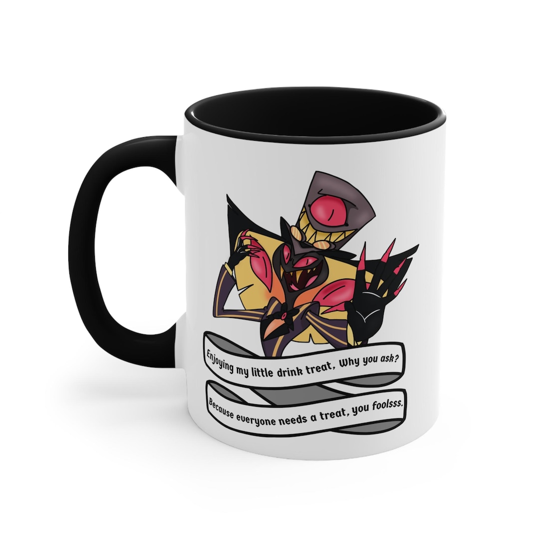 Sir Pentious Hazbin Hotel Treat Accent Coffee Mug Unofficial Merch ...