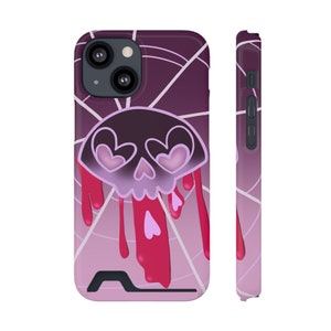 Angel Dust Hazbin Hotel Phone Case With Card Holder iPhone and Samsung ...