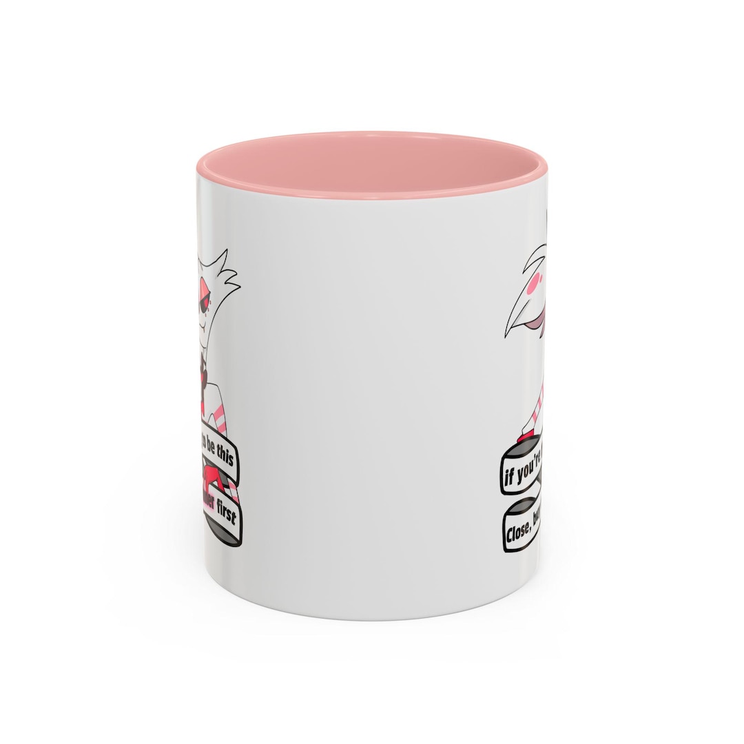 Funny Angel Dust Hazbin Hotel Accent Coffee Mug, 11oz - Unique Gift for ...