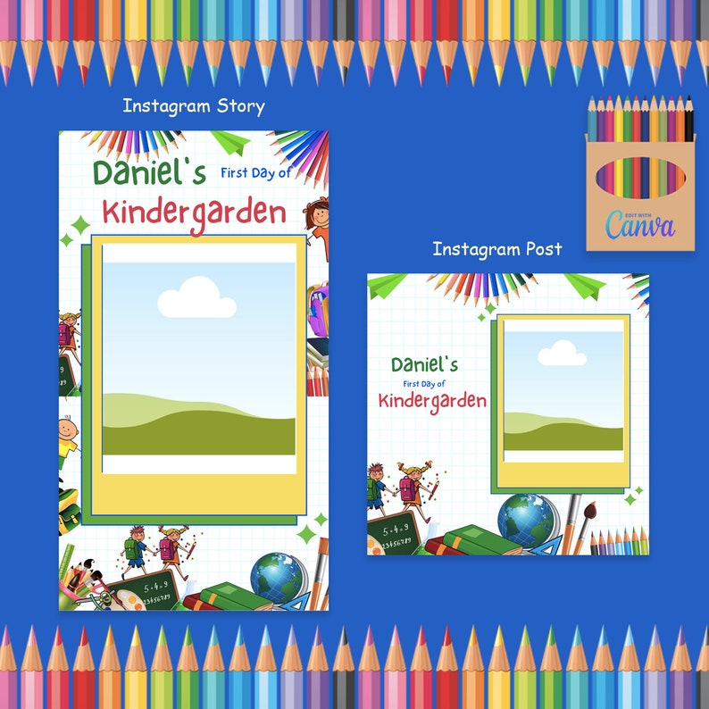 First Day of School Sign, Personalized Sign, Photoshoot Prop ...