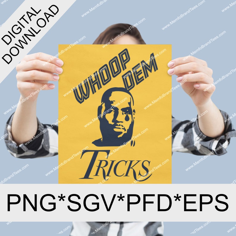 Whoop Dem Tricks PNG SVG Pdf Eps Image Digital Download Grizzlies ...