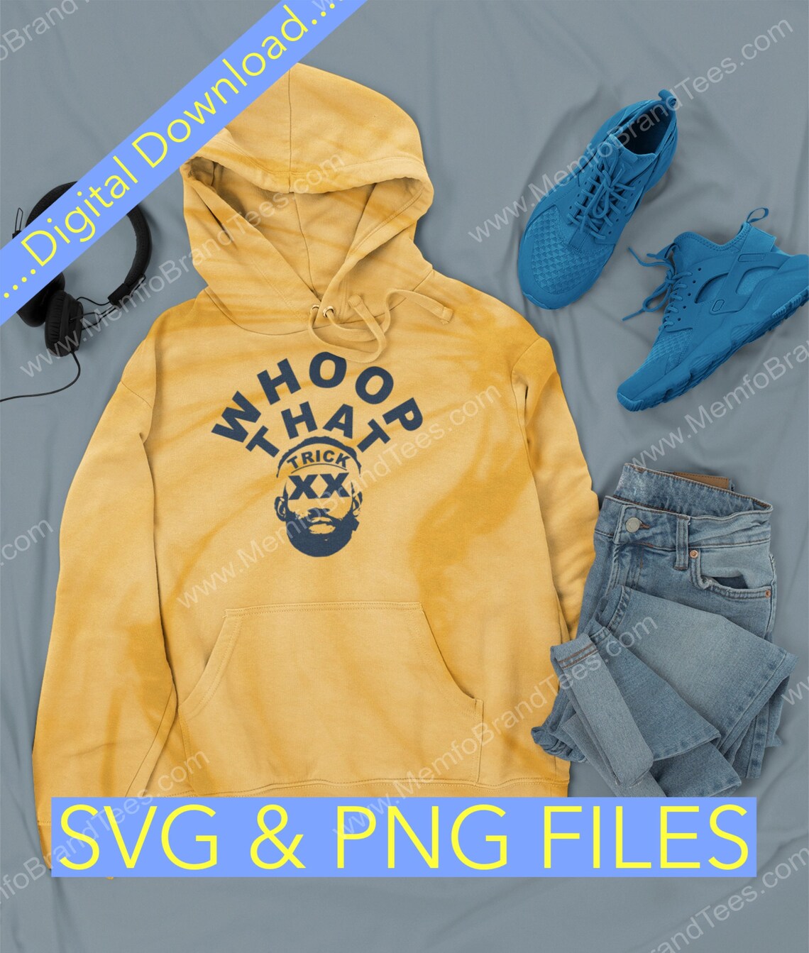 Whoop That Trick SVG, PNG, Memphis SVG, Cut File, Digital, Grizzlies ...