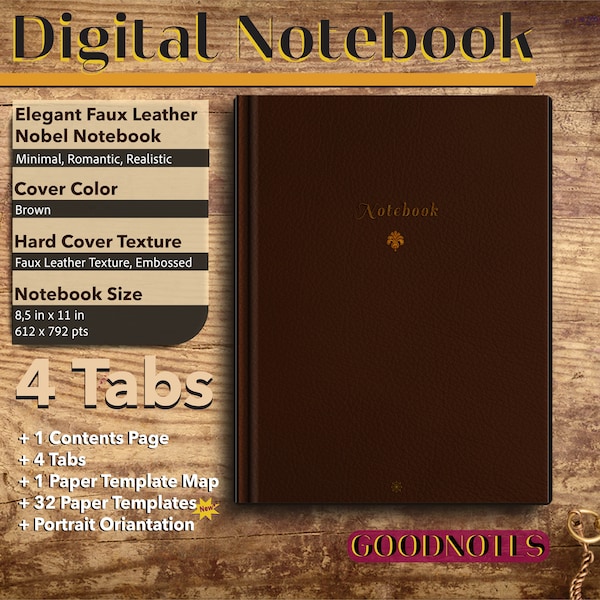 Goodnotes Notebook - Etsy