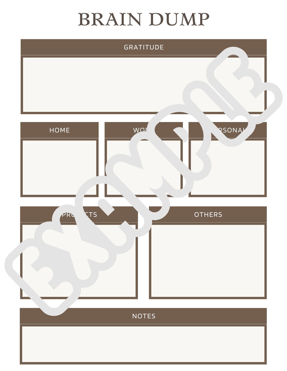 Plr Adhd Planner That is Printable and Reusable! PLR Planner and PLR ...