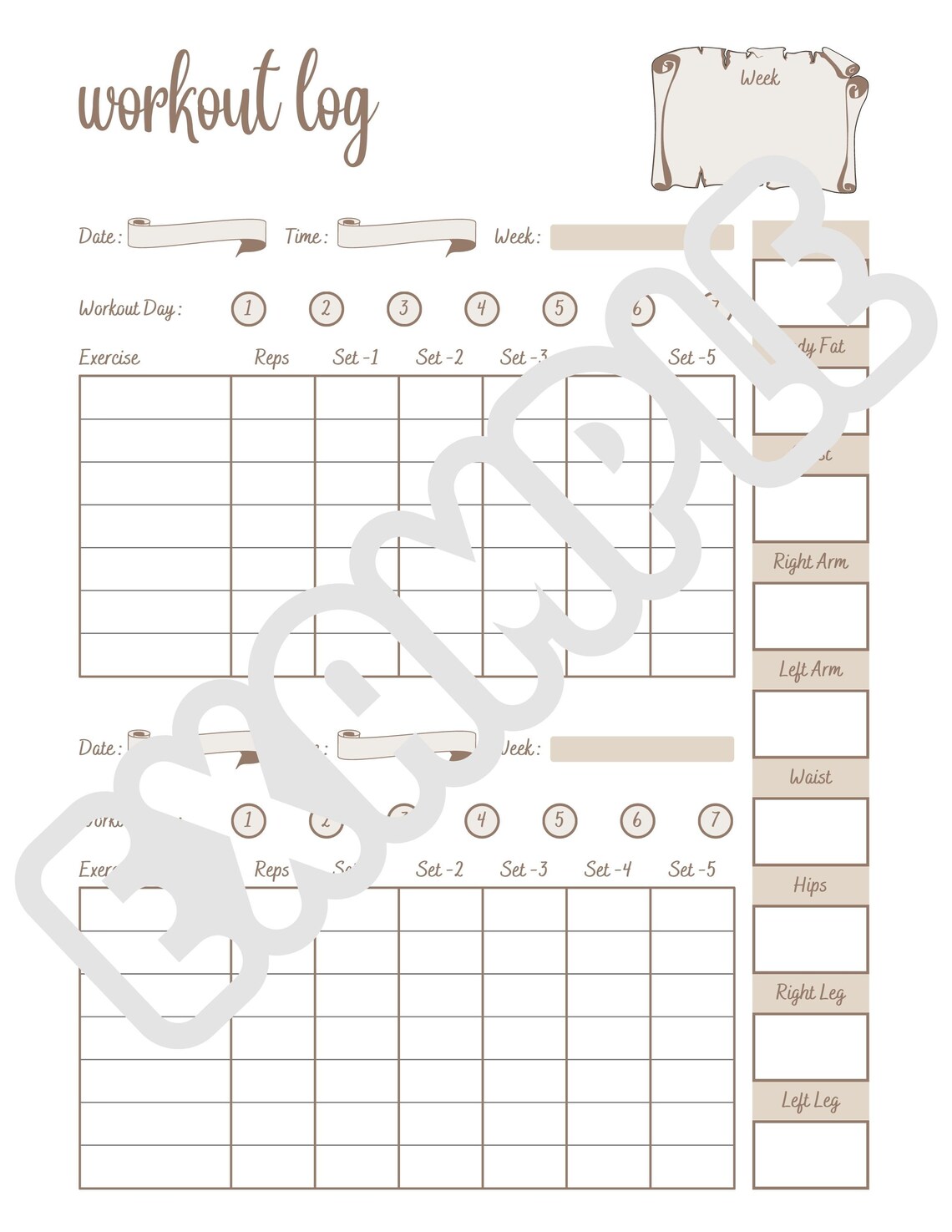 Plr Adhd Planner That is Printable and Reusable! PLR Planner and PLR ...