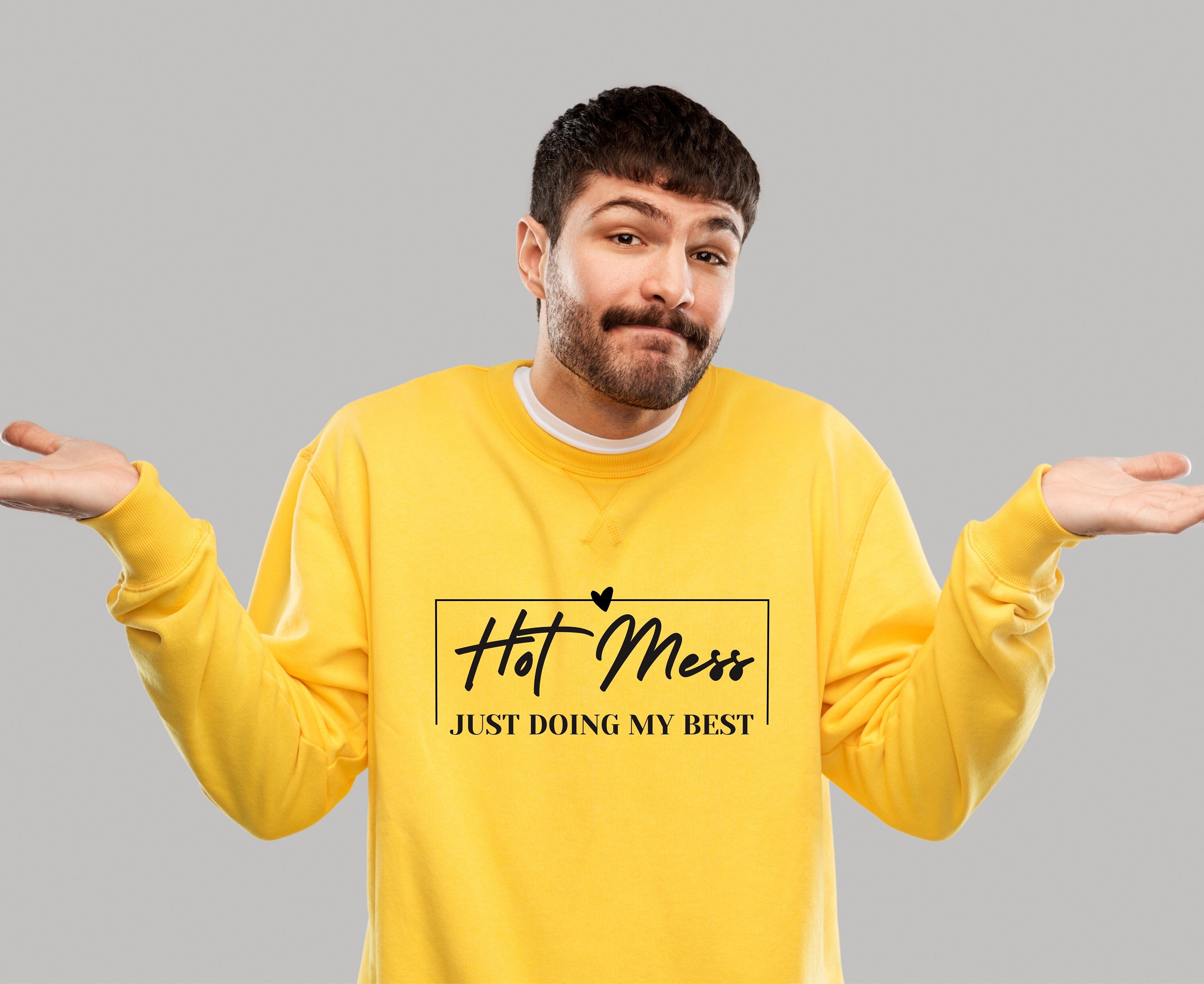 Hot Mess, Just Doing My Best SVG File for Remote Workers and Stay-at ...