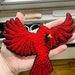 Beaded Cardinal - Etsy