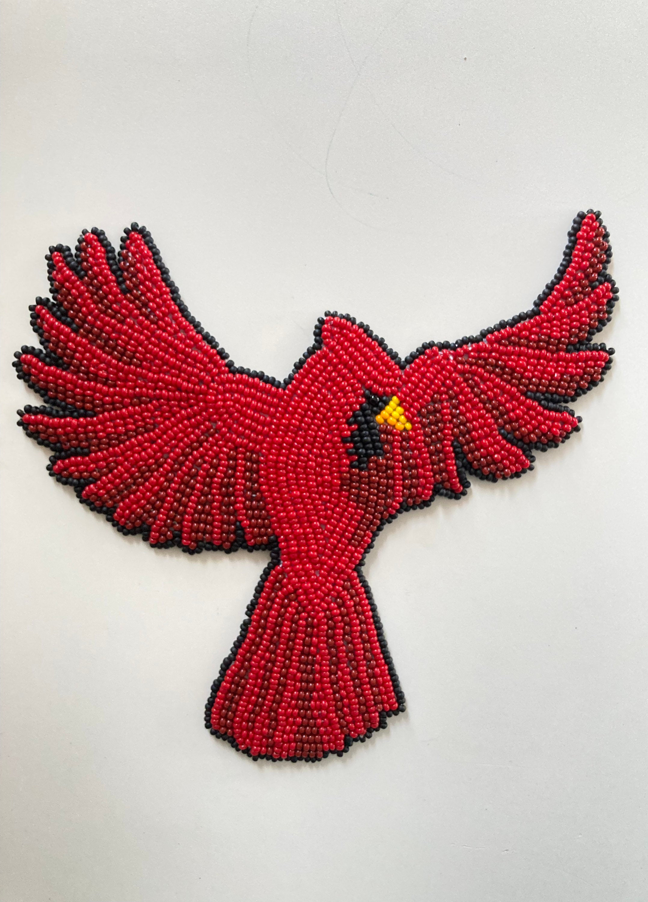 Beaded Cardinal - Etsy