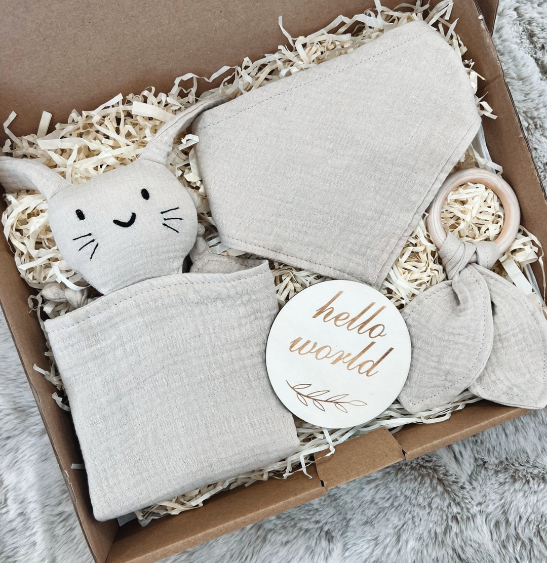 New Baby Gift, Baby Boy & Baby Girl Gift Box, Baby Shower, Newborn Gift ...
