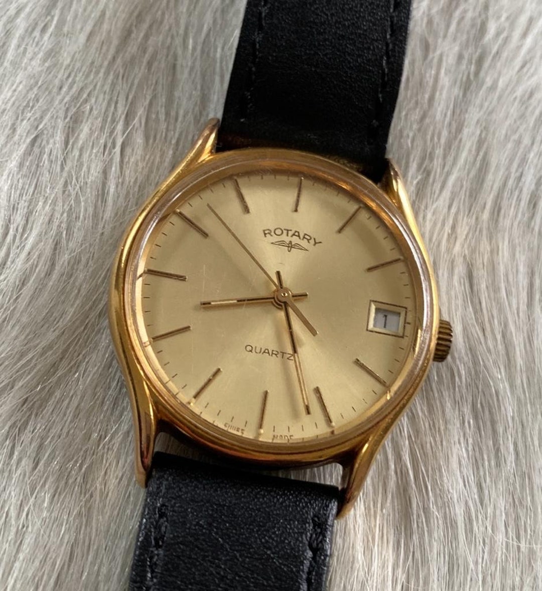 Mens Rotary Quartz Watch in Full Working Order - Etsy UK