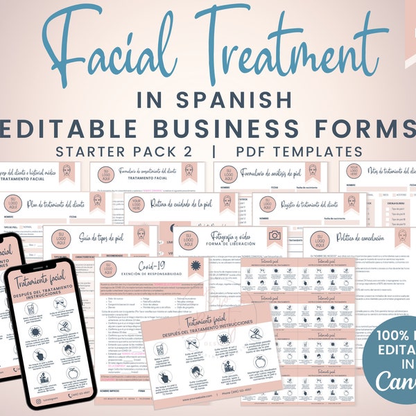 Spanish Intake Forms - Etsy