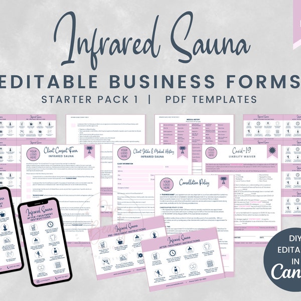 Infrared Sauna Consent Forms - Etsy